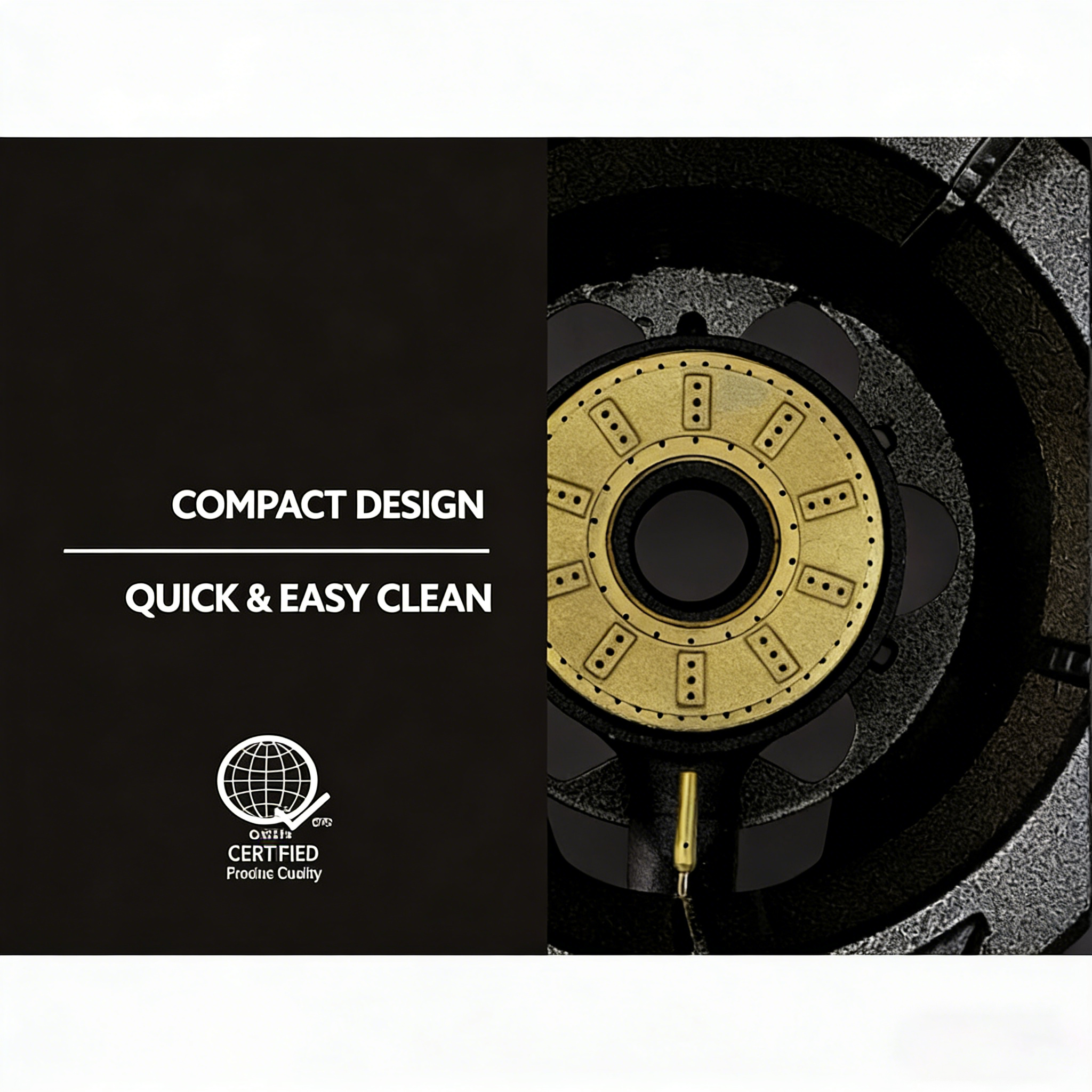 ICOOK IC-168 Heavy Duty LPG Gas Hose and Regulator for Burner Gas ...