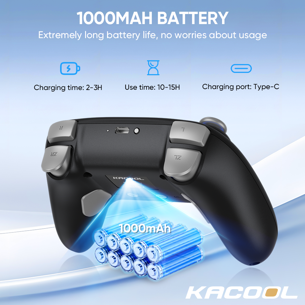 Kacool Wireless Game Controller Double Vibration Machine Six-Axis ...