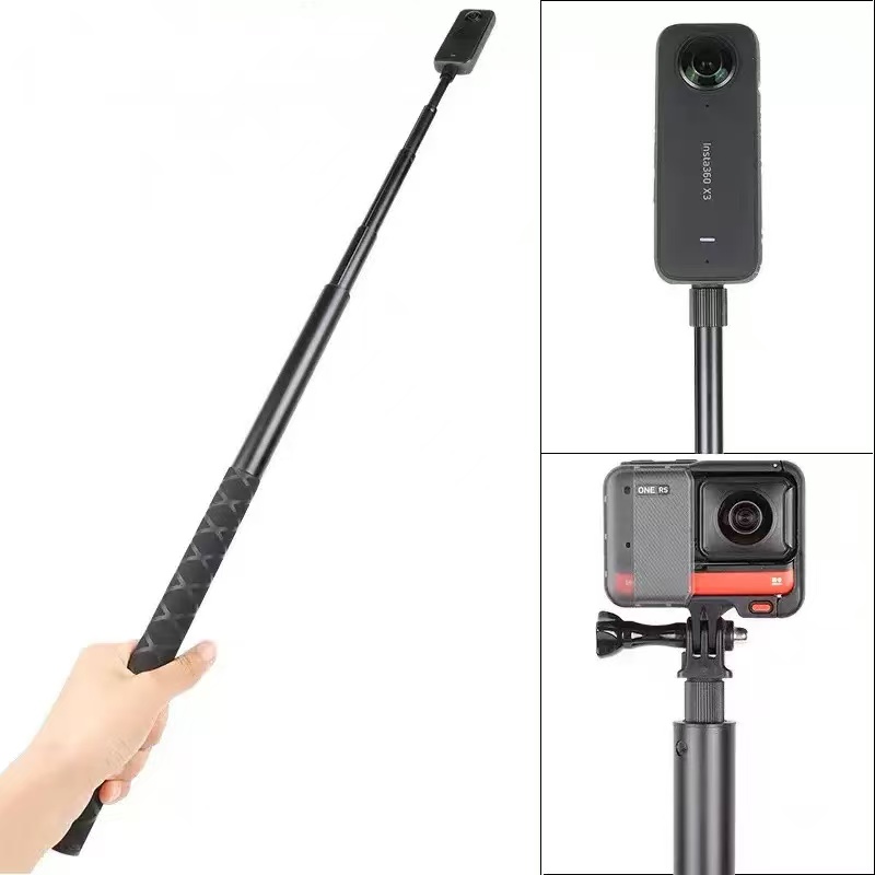 1.2m Ultra-Long Carbon Fiber Invisible Selfie Stick For Insta360 X5 X4 ...