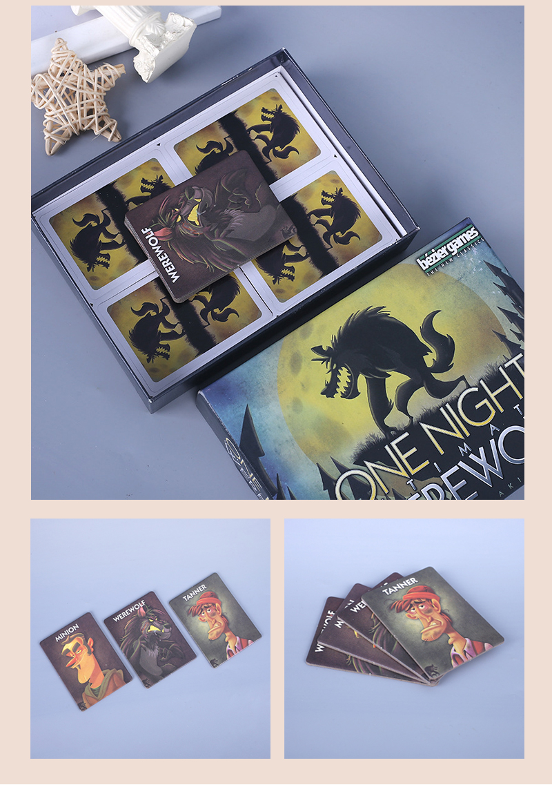 One Night Ultimate Werewolf Deluxe | Alien English Card Game | Family ...
