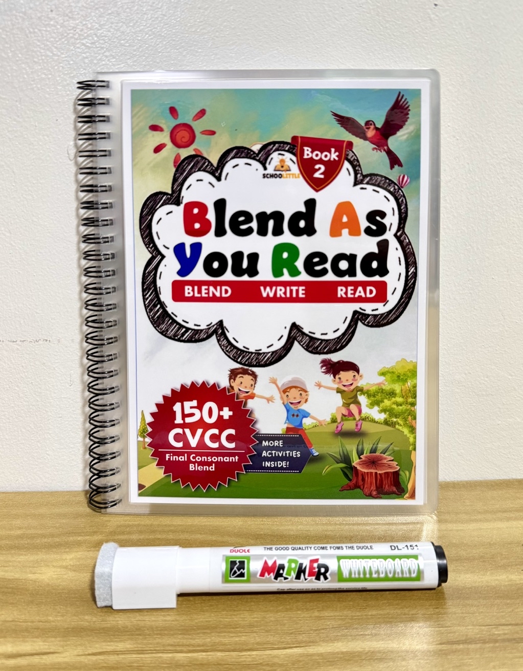 CVCC Laminated Reading Book | Blend As You Read Book 2 | Reading Book ...