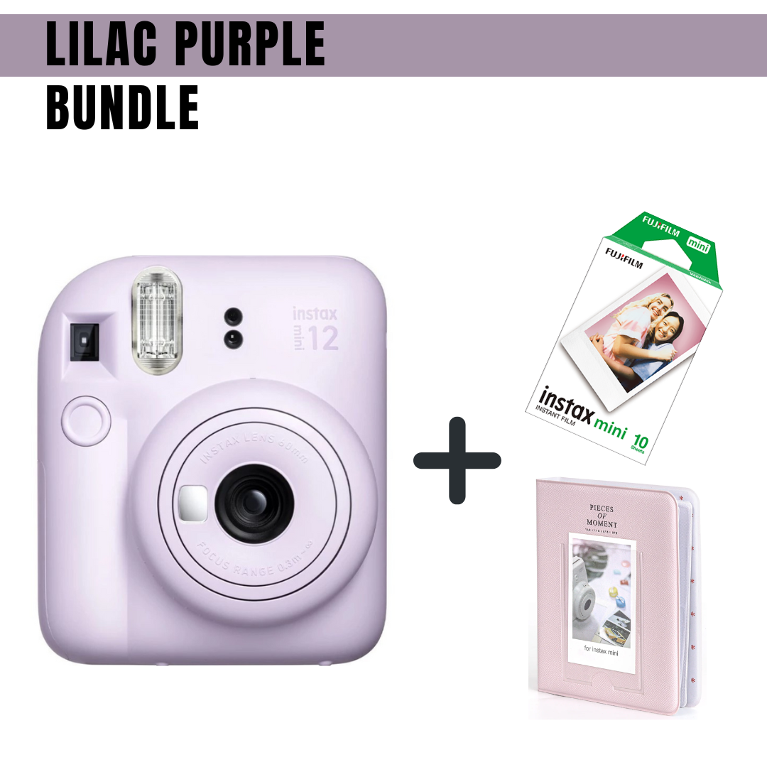 【FLASH SALE】Fujifilm Instax Mini 12 Camera Bundle – Includes Film Pack ...