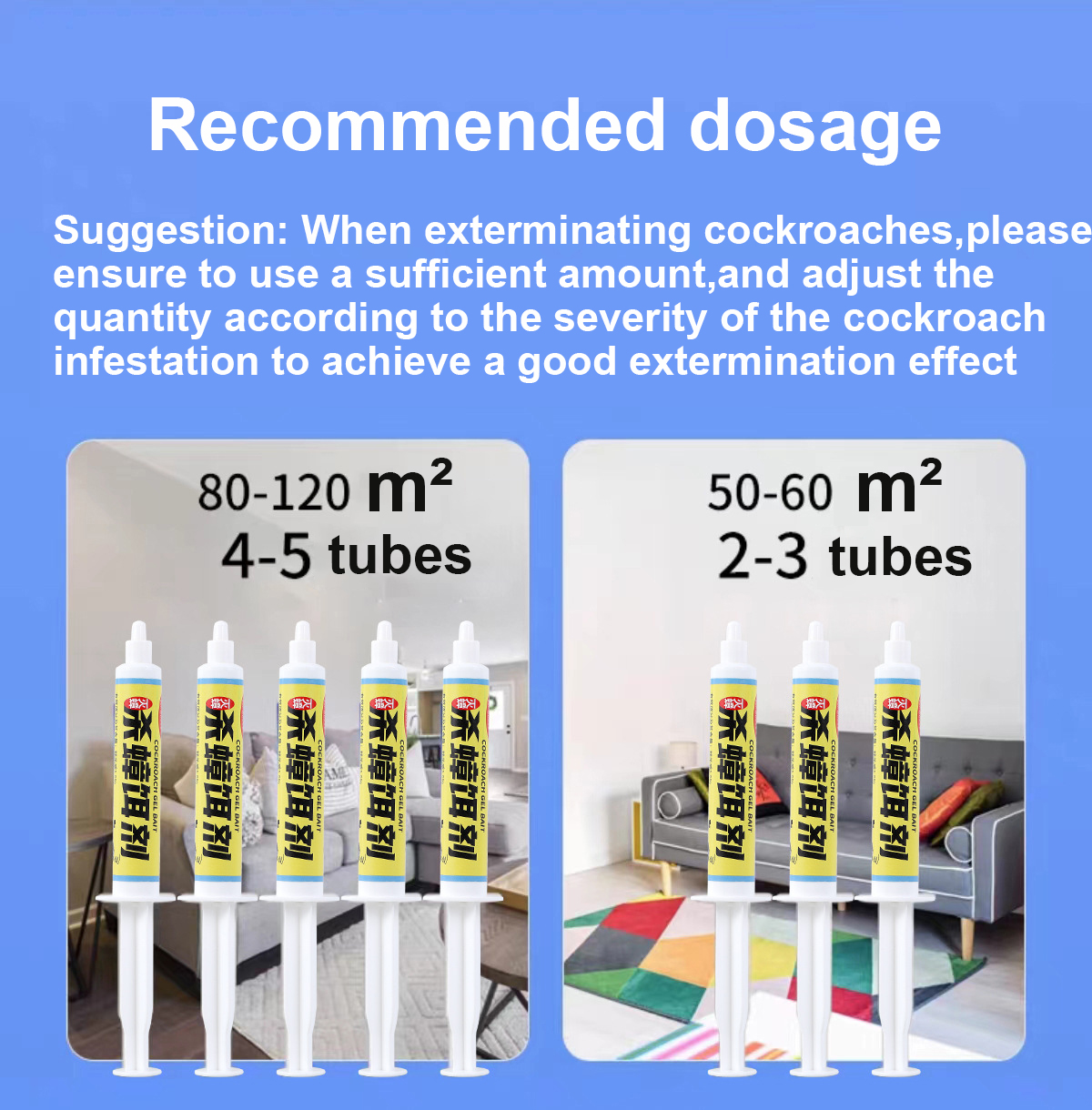 Kitchen/Bath Use SM Cockroach killer Cockroach gel Cockroach killer gel ...
