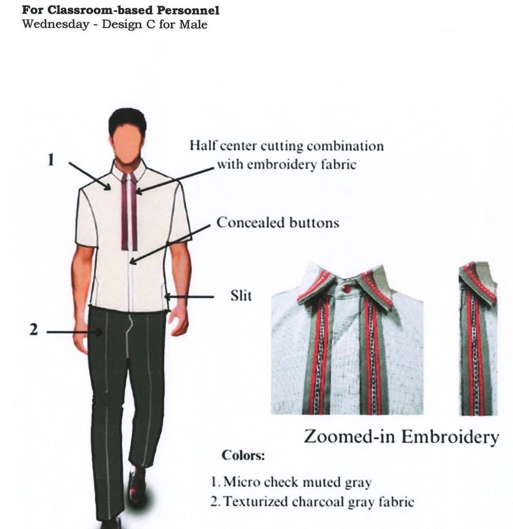 Real Fit Ready To Wear Original Teaching Polo 3XL To 6XL | Shopee ...