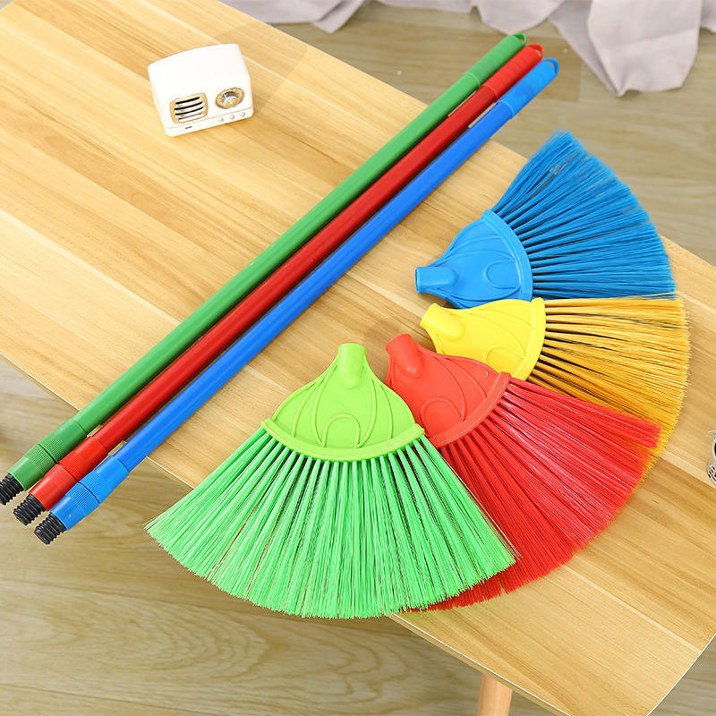 Heavy Duty Walis Tambo Plastic Broom Long Handle Strong Bristles Home ...