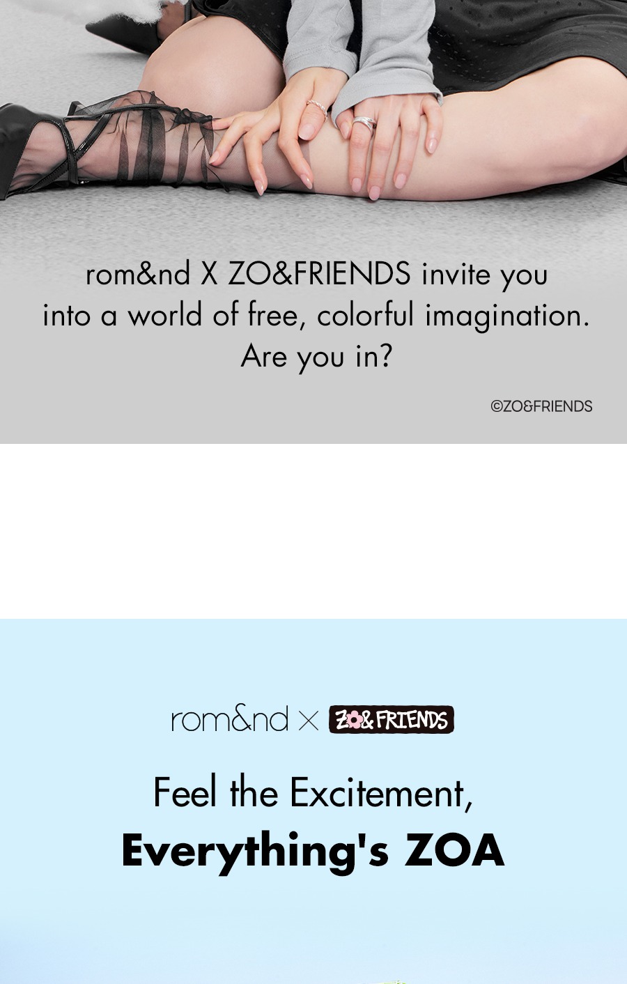 Romand x ZO& FRIENDS The Juicy Lasting Tint Tint Cap Set Rom&nd ...