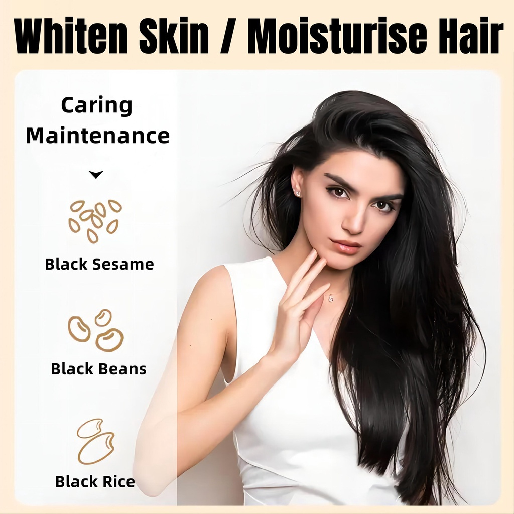 Black Sesame Mulberry Walnut Powder Black Bean Powder Tin Can/Sugar ...