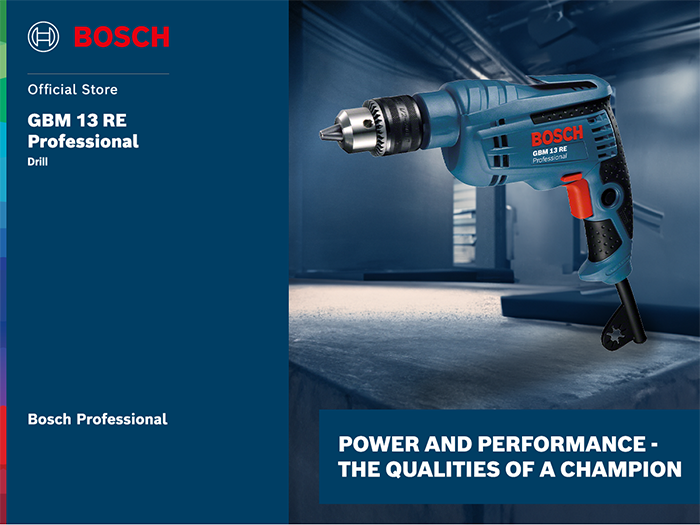 Bosch Power Tools GBM 13 RE Professional Rotary Drill | Shopee Philippines