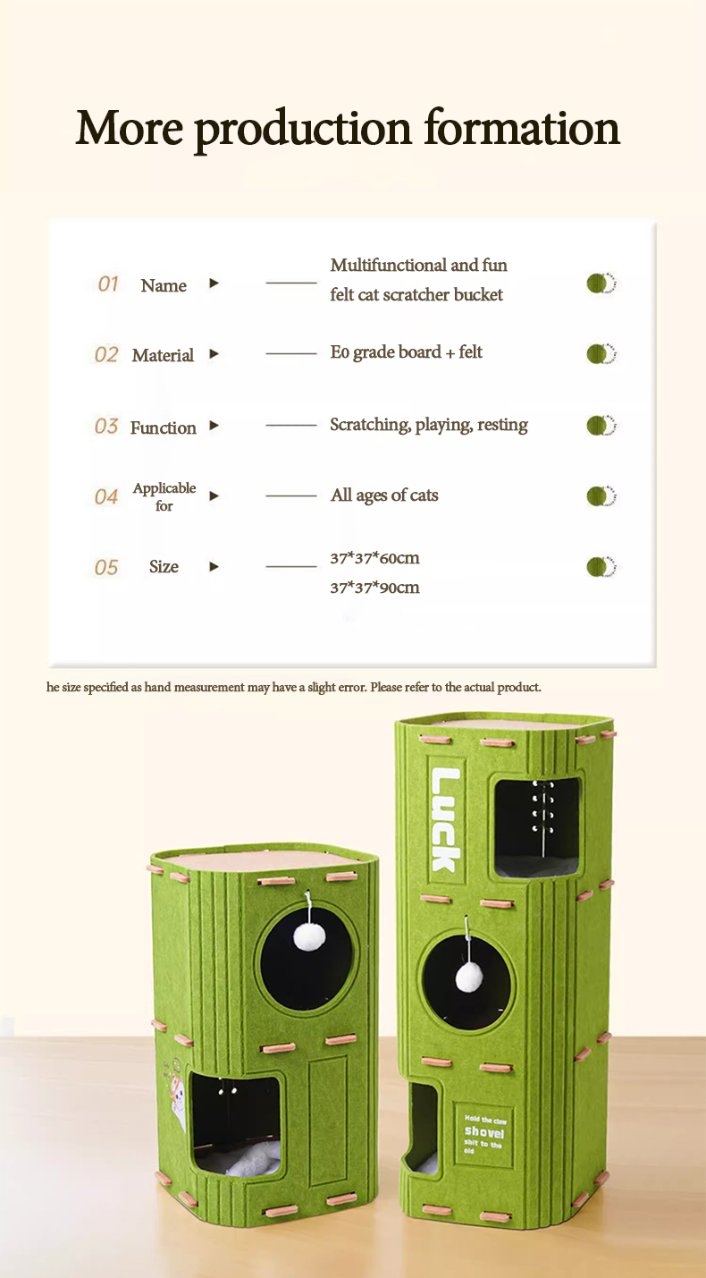 PG Extra Large Cat Tree Scratch Proof Condo Home for Multiple Cat All ...