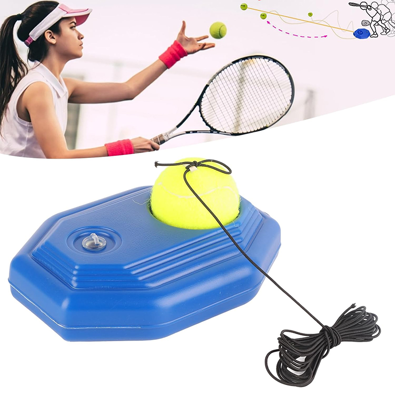 Tennis Trainer Training Practice Rebound Back Base Tool With Ball Set ...