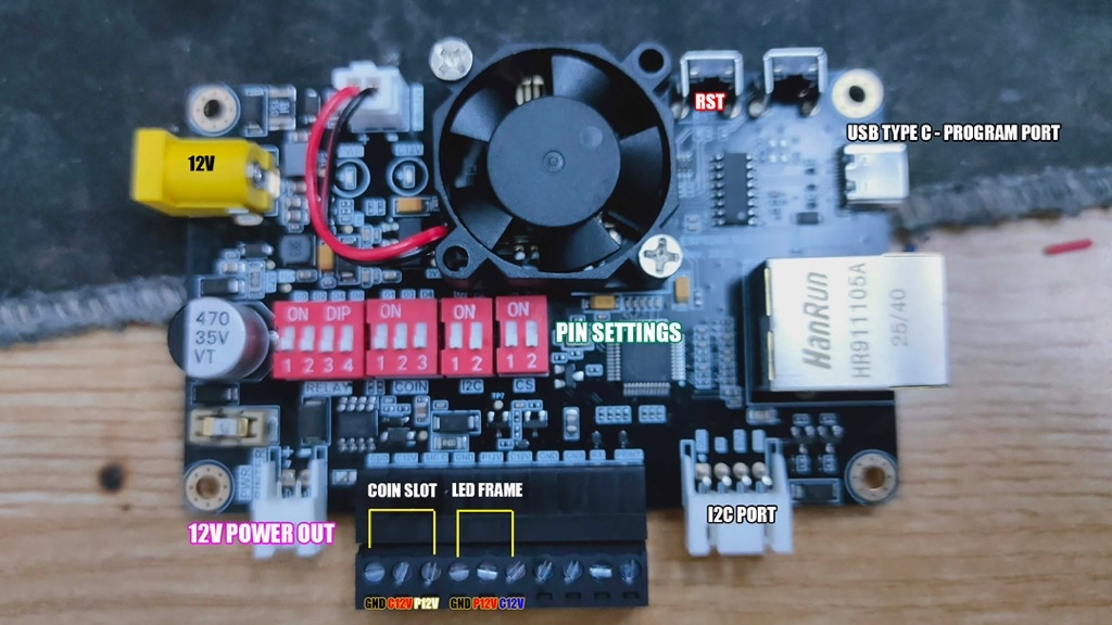 FIXFI Pisofi LPB Lan-based / Wired CUSTOM BOARD by FuxionLab for Piso ...