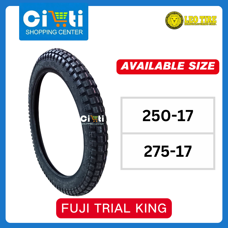 CITTI- LEO TIRE FUJI TRIAL KING MOTORCYCLE TIRE On/Off Road- Available ...