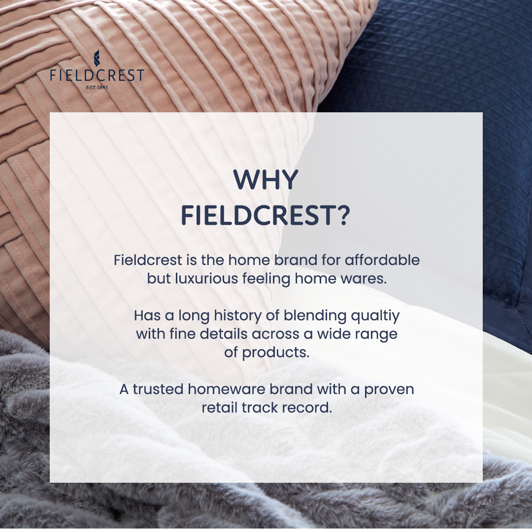 Fieldcrest Down Alternative Gusseted Pillow, 100% 3D Microfiber, 300 TC ...