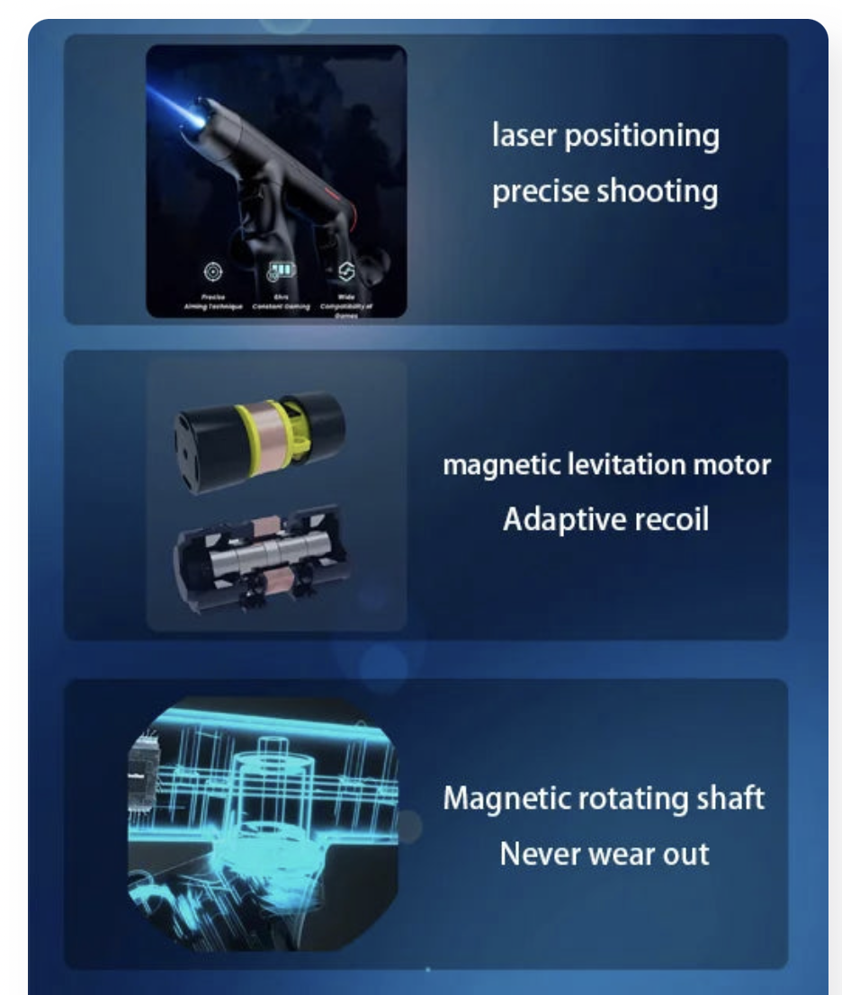 XGUN Light Gun - Precision Shooting Controller for Immersive Gaming ...