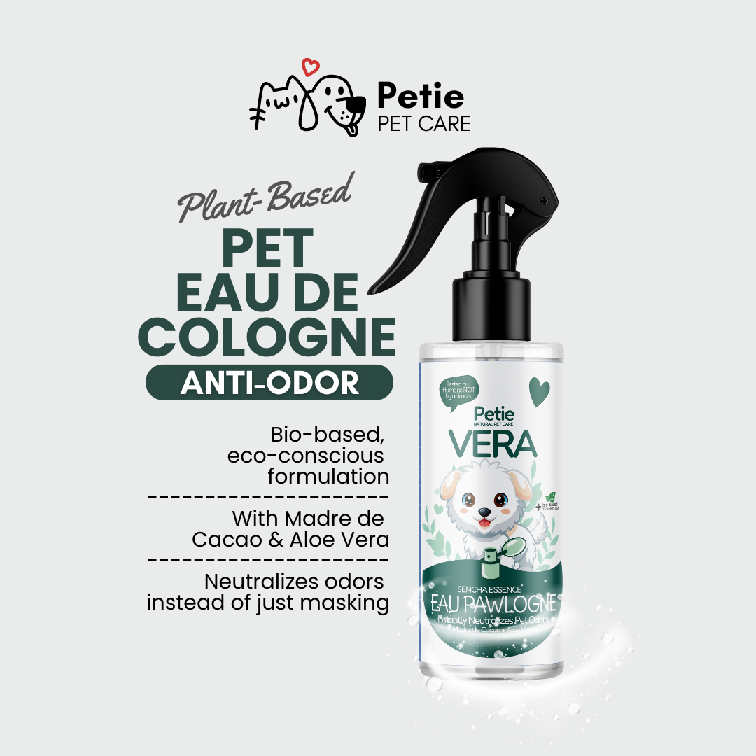 Petie Vera Pawlogne Pet Cologne Scent, Anti-Odor, Safe for All Pets ...