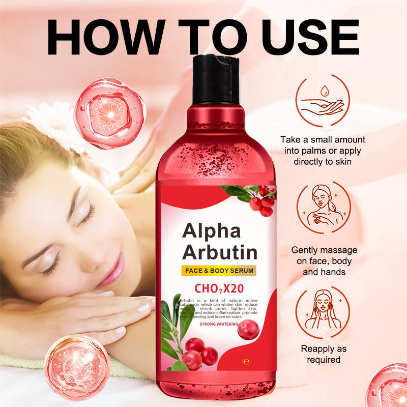 Alpha Arbutin Body Serum Whitening Face Improve Dull Skin Moisturizer ...