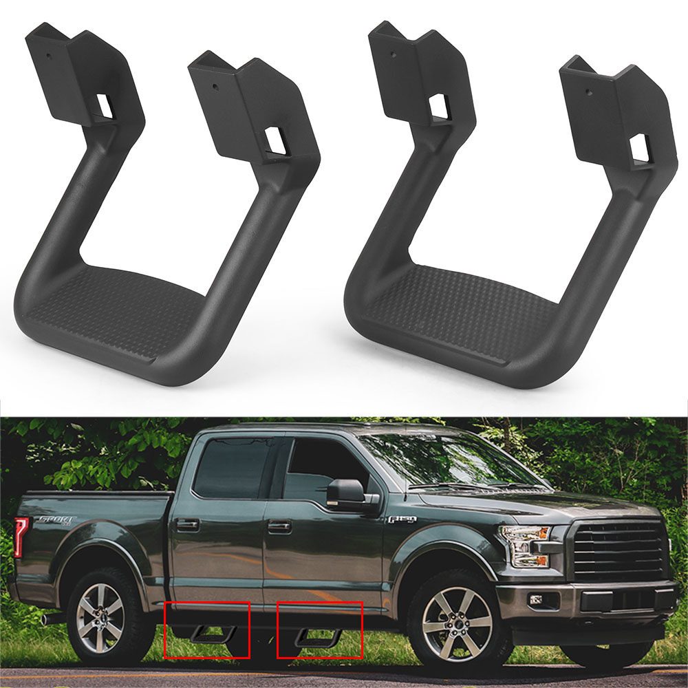 2PCS Truck Side Steps Bar Non-Slip Aluminum Pickup Stirrup Boards ...