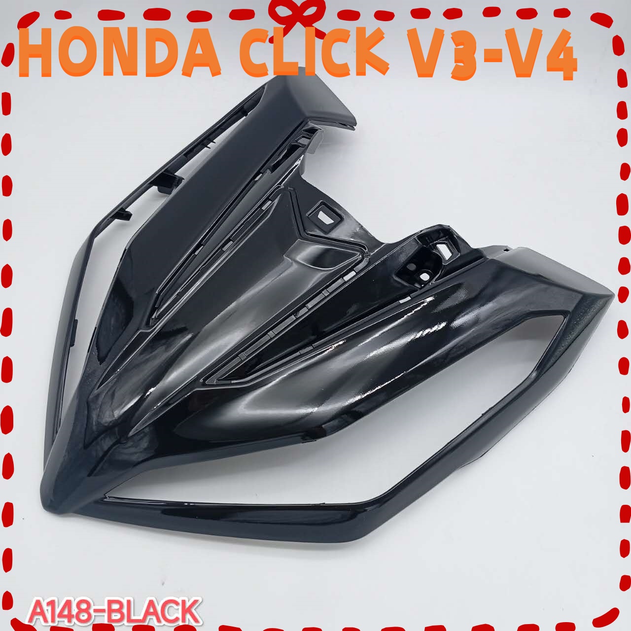 Honda Click V3 V4 Front Cover Panel Fairings Center Cover Honda Click ...