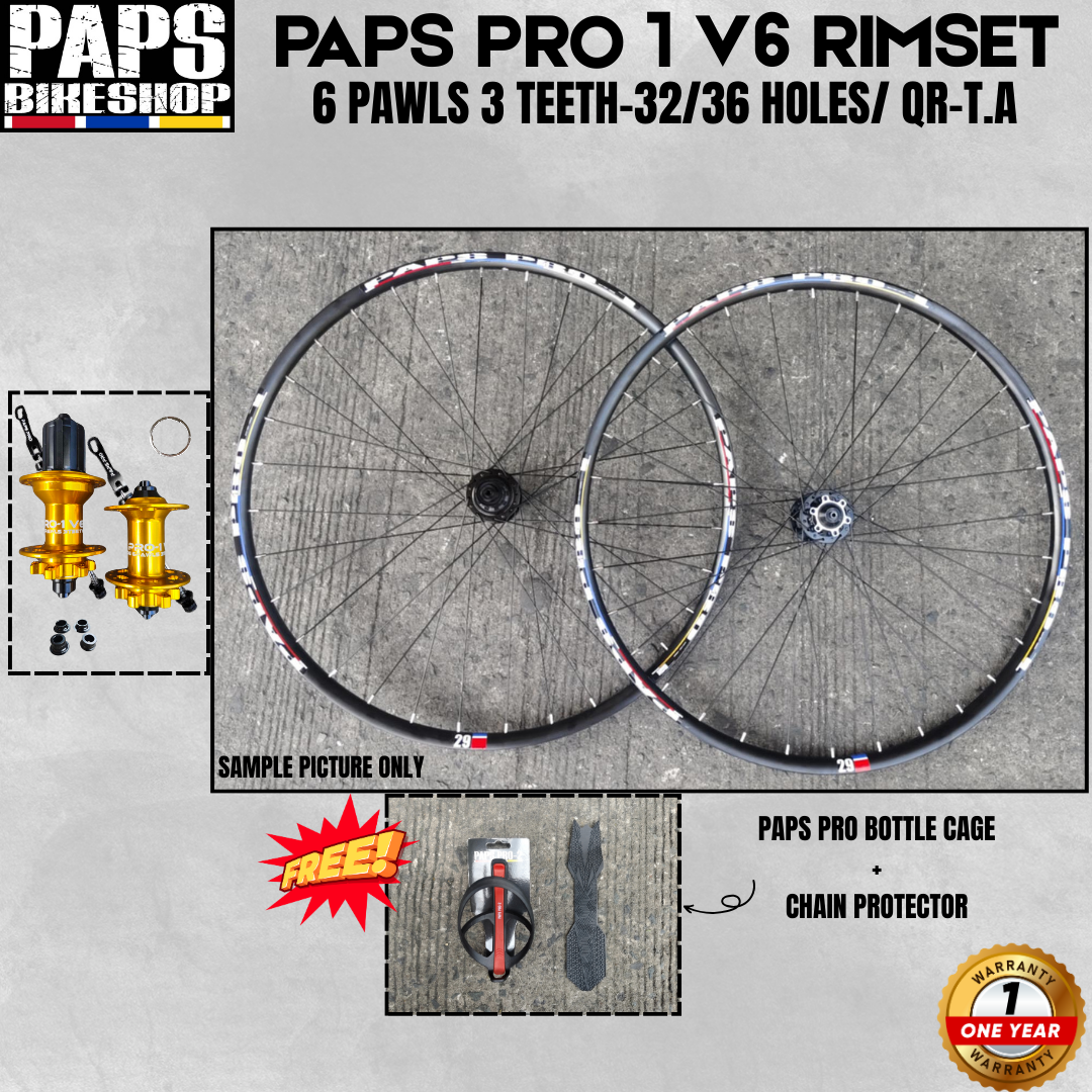 PAPS PRO RIMSET FOR MOUNTAIN BIKE | Shopee Philippines