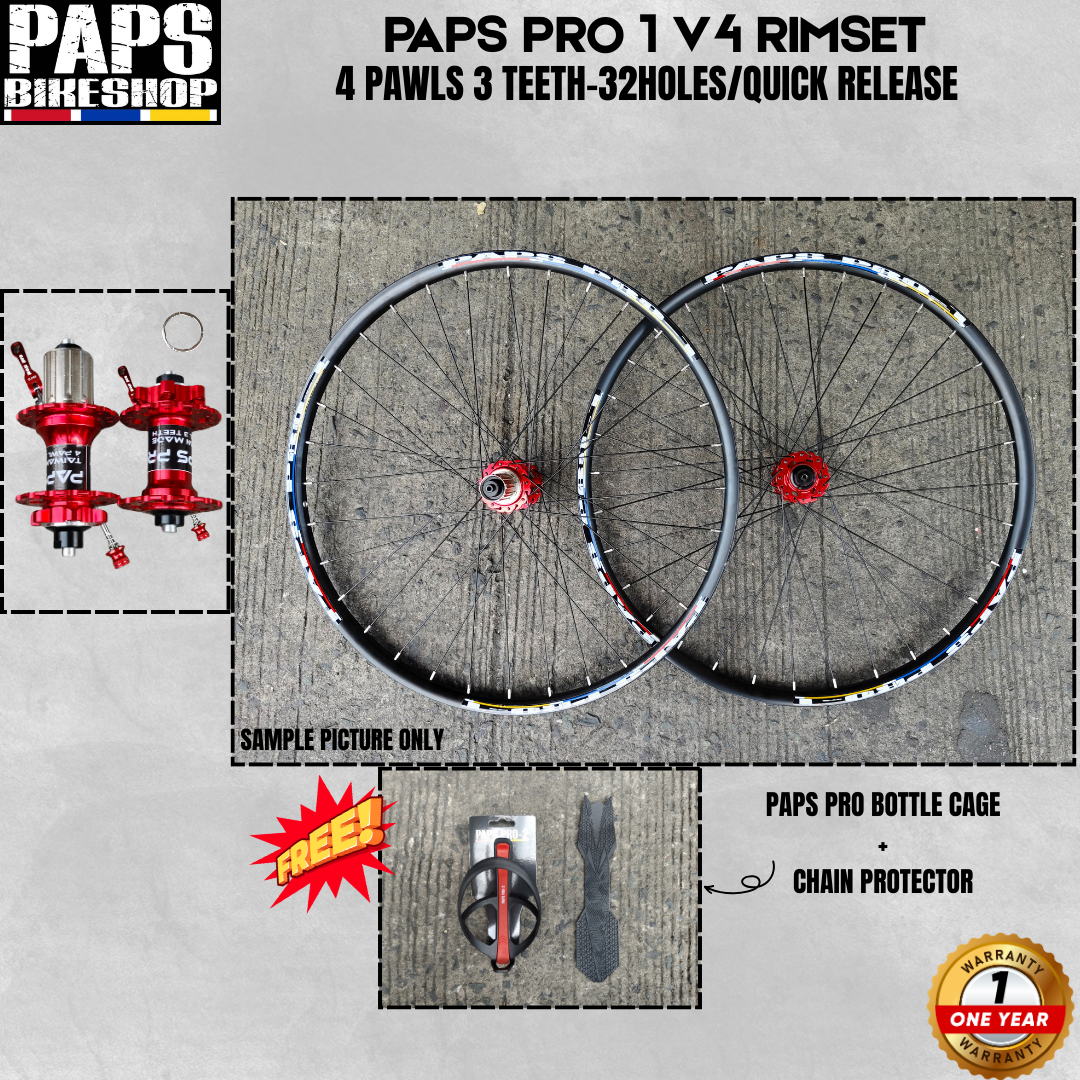 PAPS PRO RIMSET FOR MOUNTAIN BIKE | Shopee Philippines