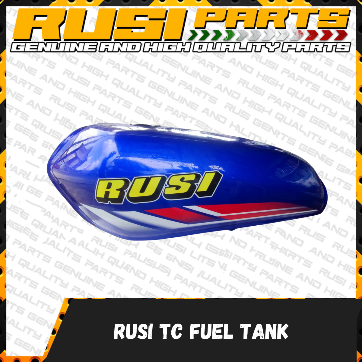 rusi fuel tank rusi tc macho 125/150/175 (red/blue/black original ...