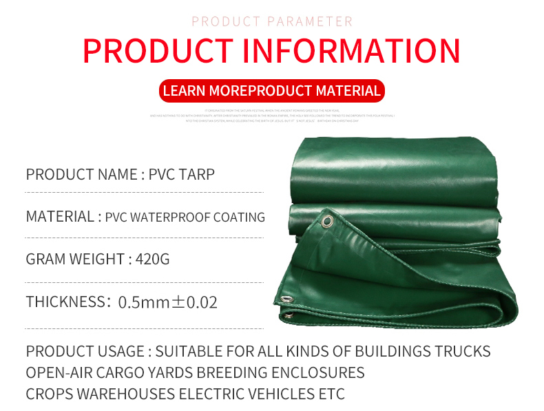 9×12FT Tarpaulin PVC Trapal Waterproof heavy duty Lona Tolda With holes ...