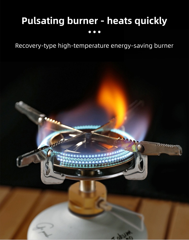 Outdoor camping gas stove disc-type stove - Compact and portable stove ...
