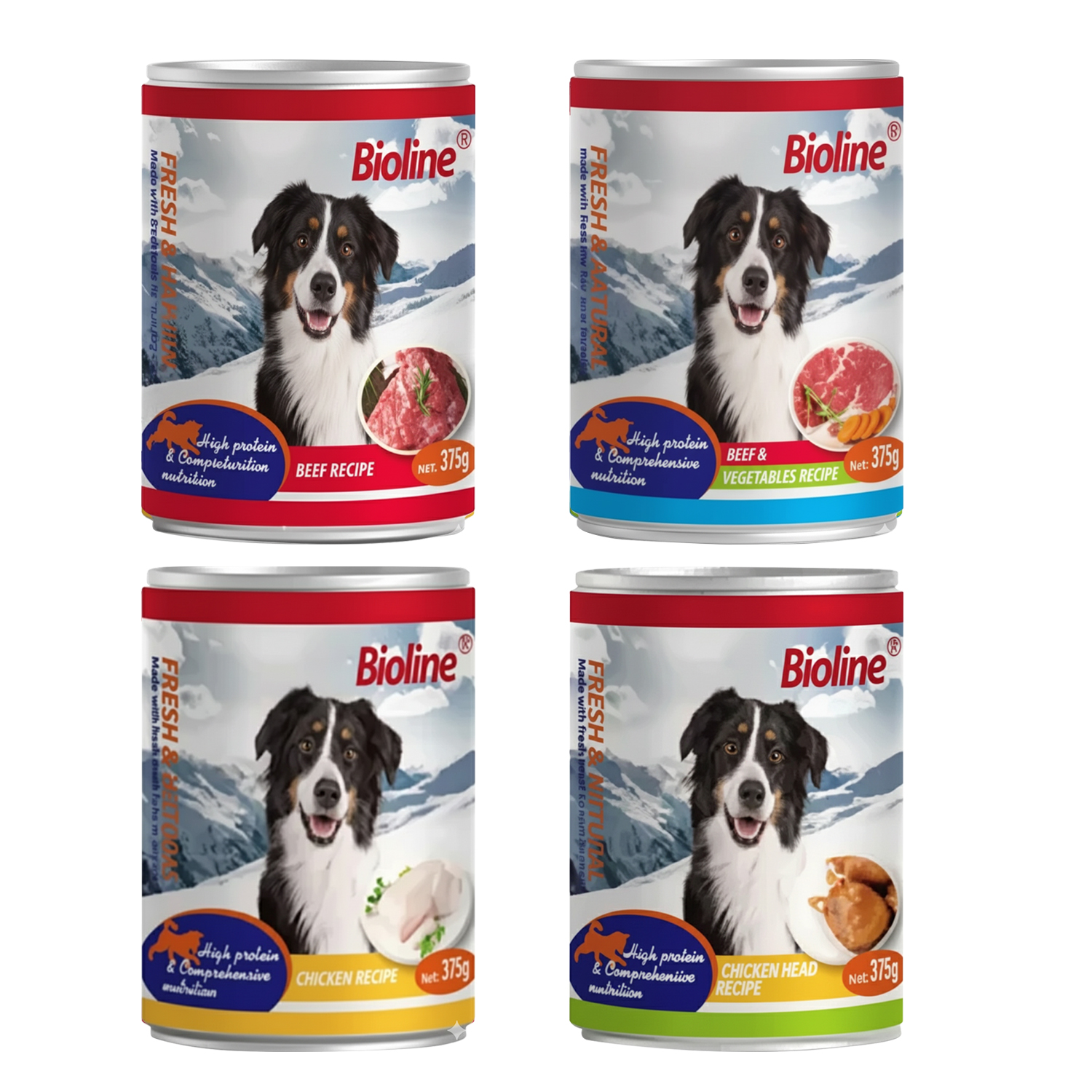 Bioline Dog, Cat Wet Food Canned Dog Beef Staple Food Canned Pet Snacks ...