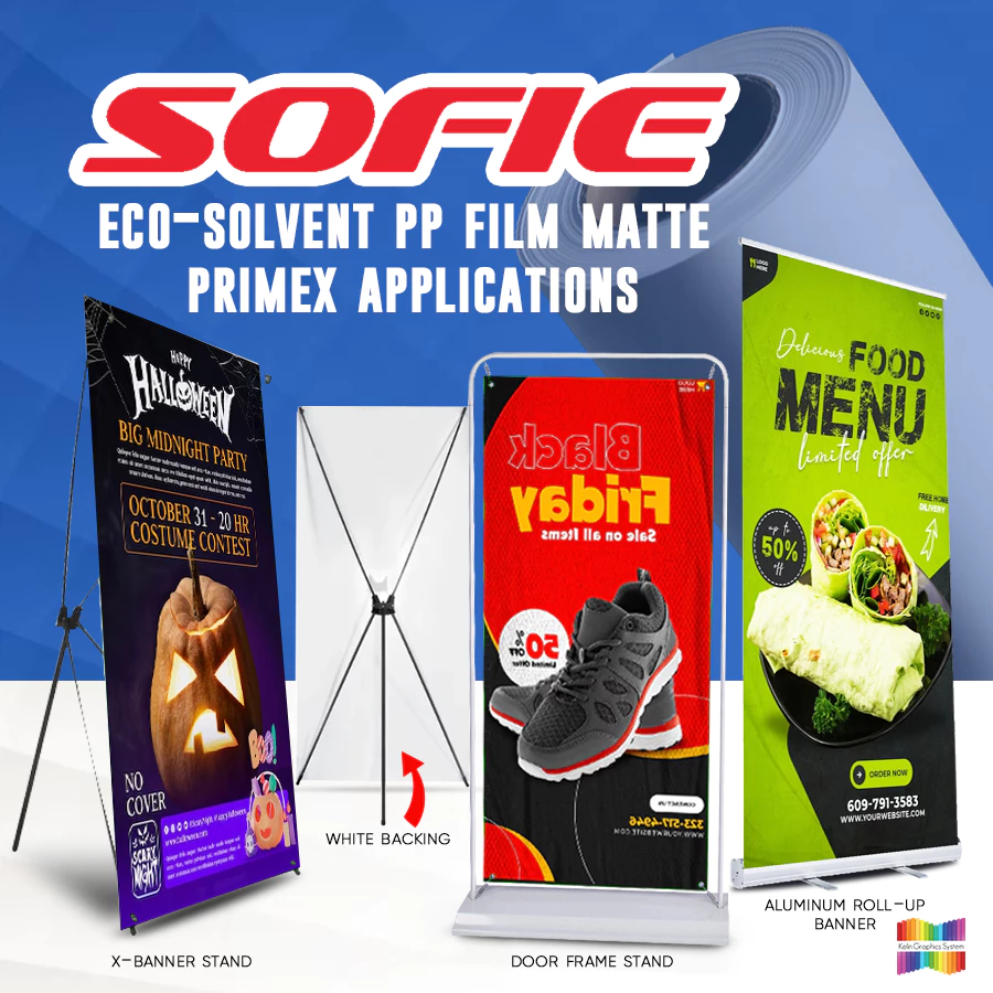 KGS Sofie PP (Polypropylene) Film Matte White Backing for Posters, and ...