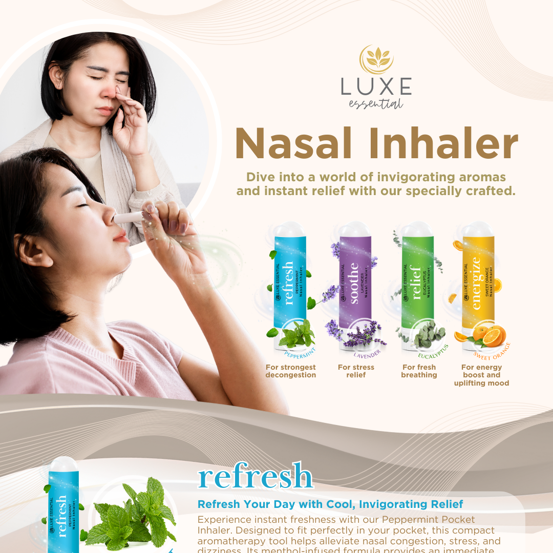 Nasal Inhaler | Clear Your Mind, Refresh Your Day | Shopee Philippines