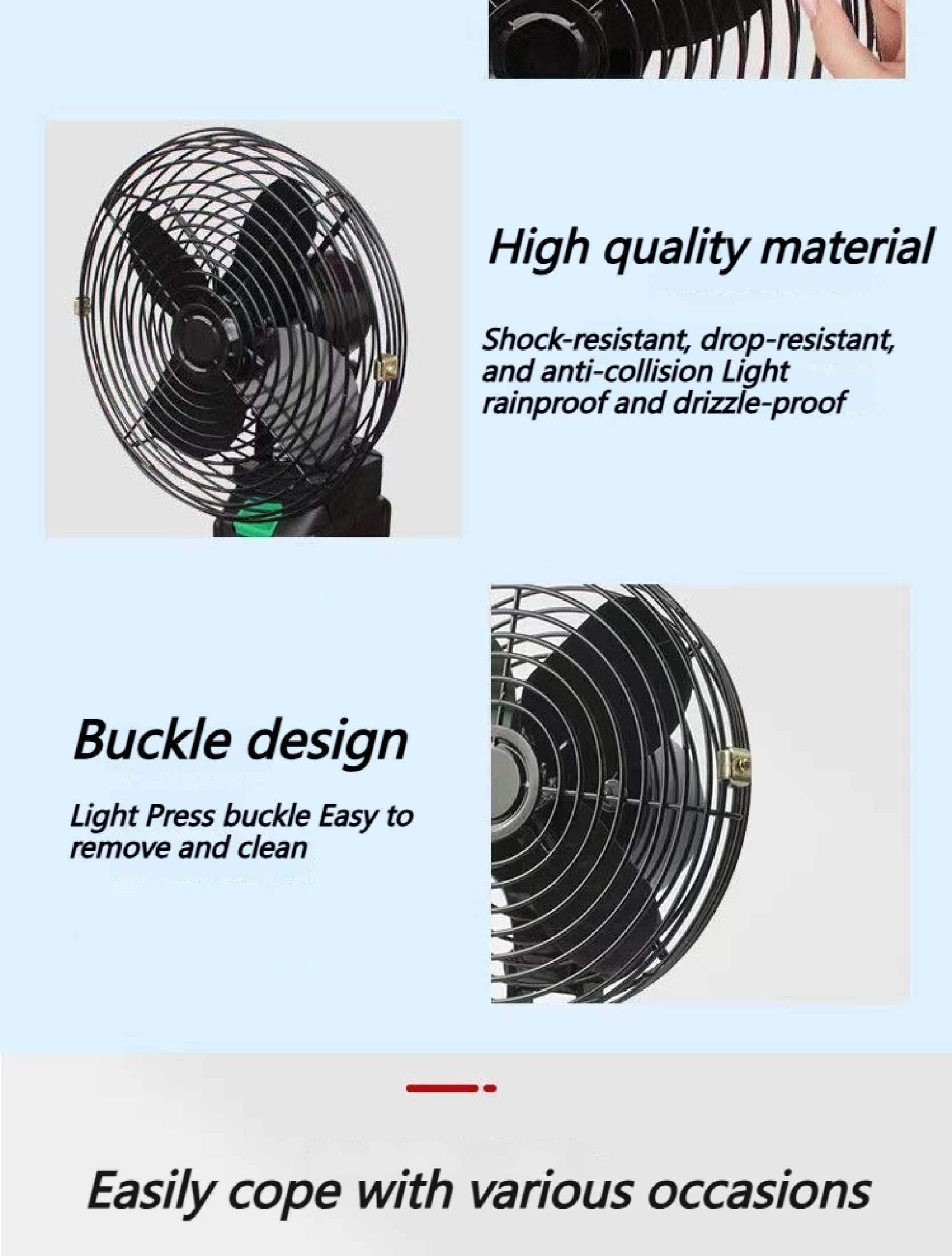 Makita Interface 8 inch Cordless Electric Fan Rechargeable High Power ...