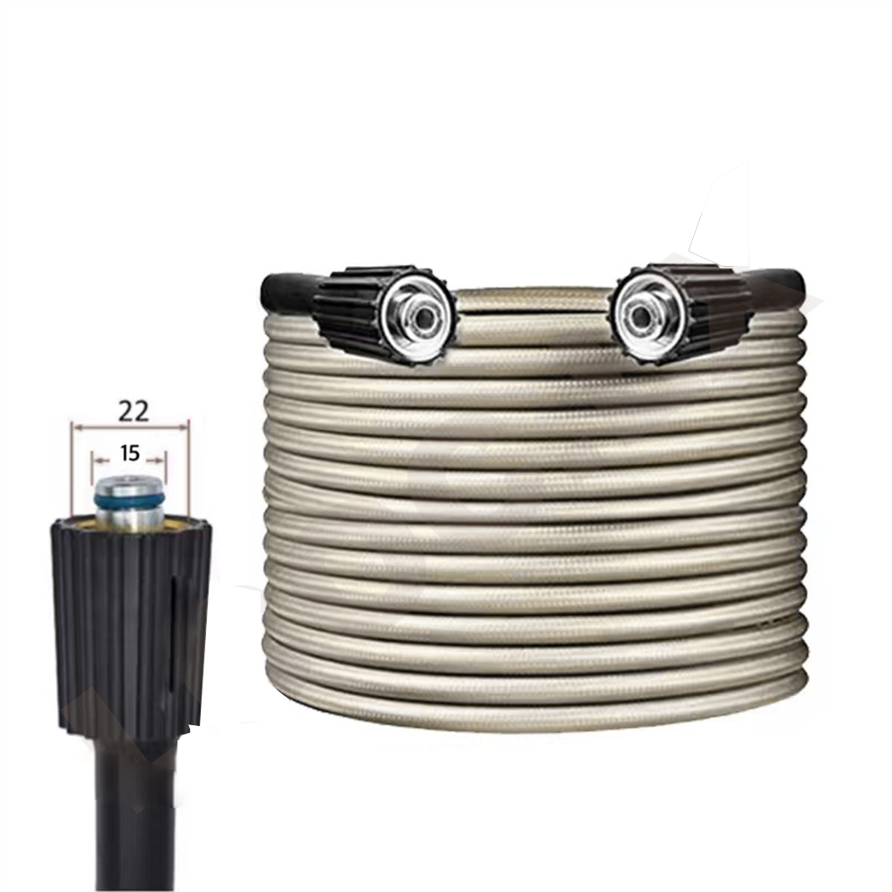 M22×15mm High Pressure Hose for Water10/15M Compatible HPIM 1800 ...