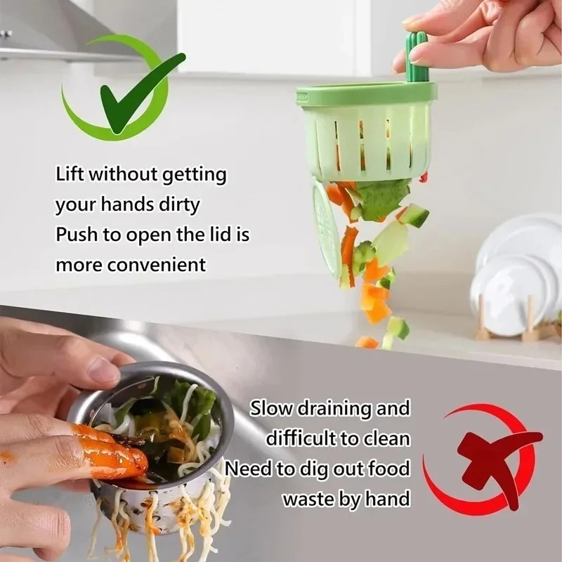 Cactus Sink Drain Strainer – Premium PP Material, Anti-Clog, Easy to ...