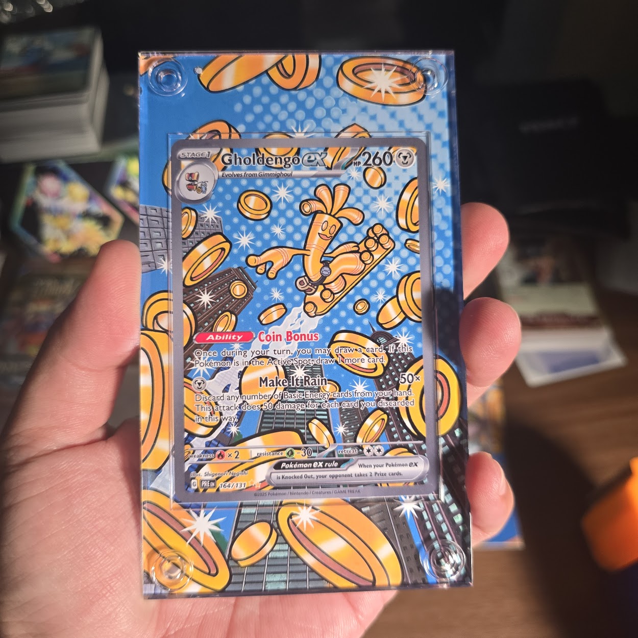 Custom Extended Art Pokémon/One Piece Slab Display Case | Shopee ...
