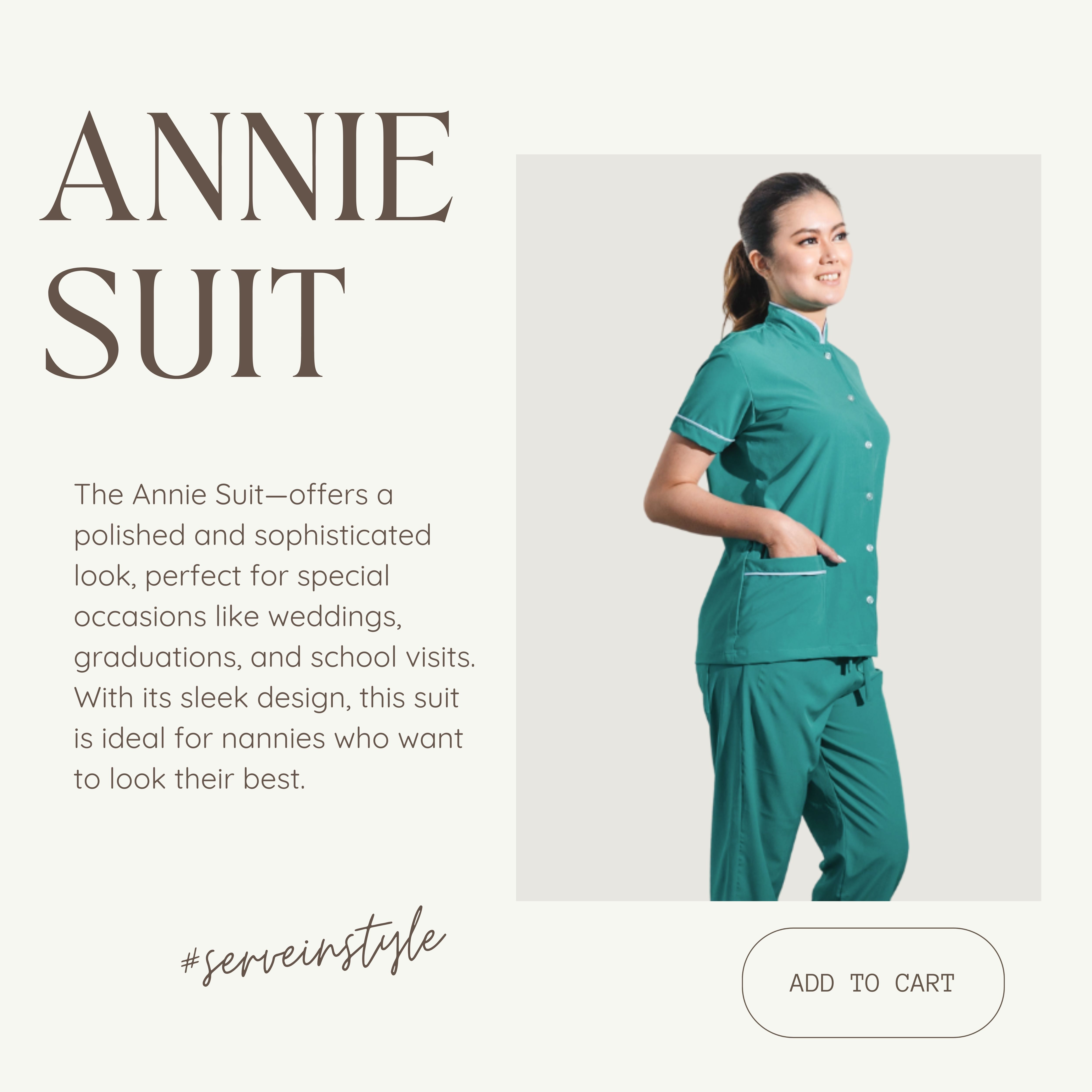 NN Premium Scrub Suit- Annie Suit in 100% Cotton for Doctors Nurse Spa ...