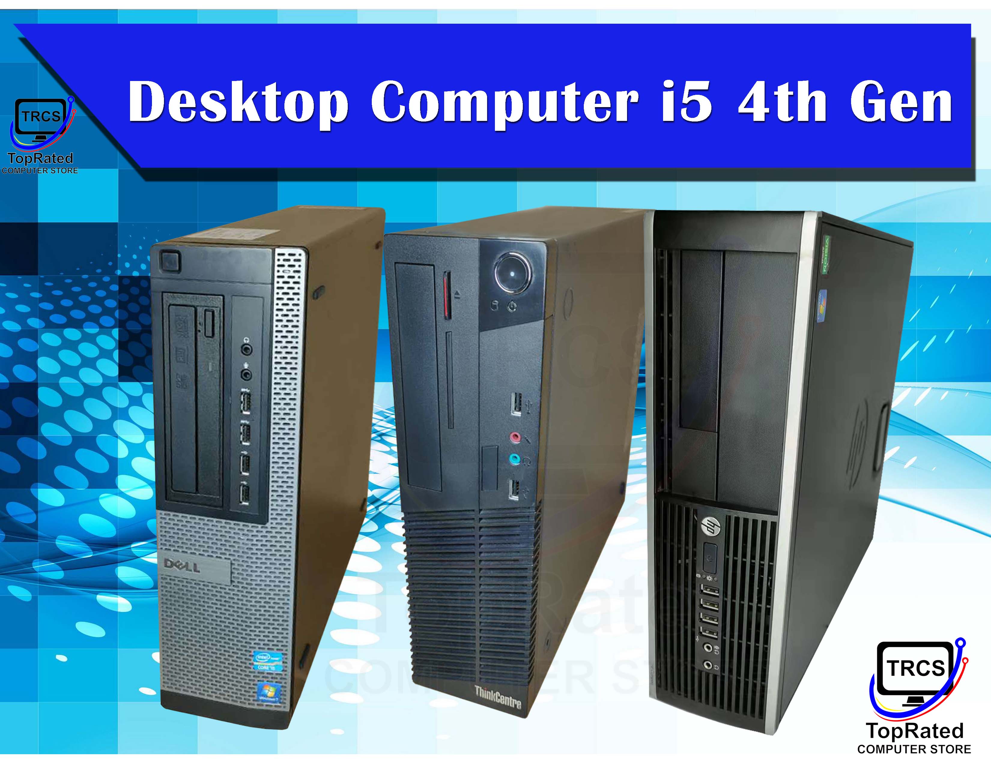 Desktop Computer Slim type (Branded) Intel Core i5 4th Gen 4GB / 8GB ...
