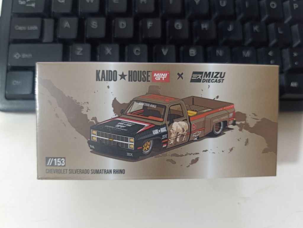 Kaido House Mini GT #153 Chevrolet Silverado Sumatran Rhino | Shopee ...