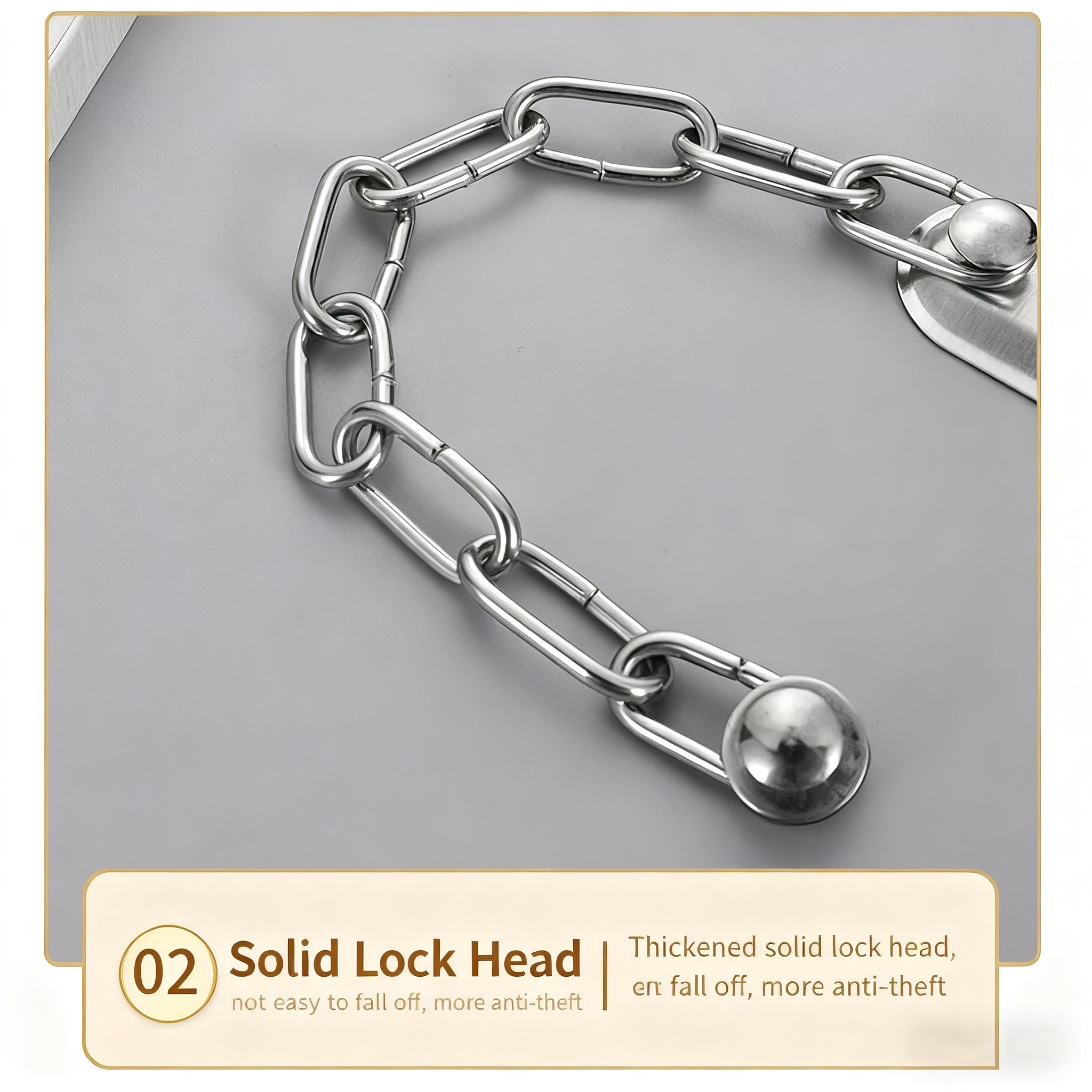 TitanMAXStainless Steel Door Guard Chain with Screw - Hotel Door Anti ...