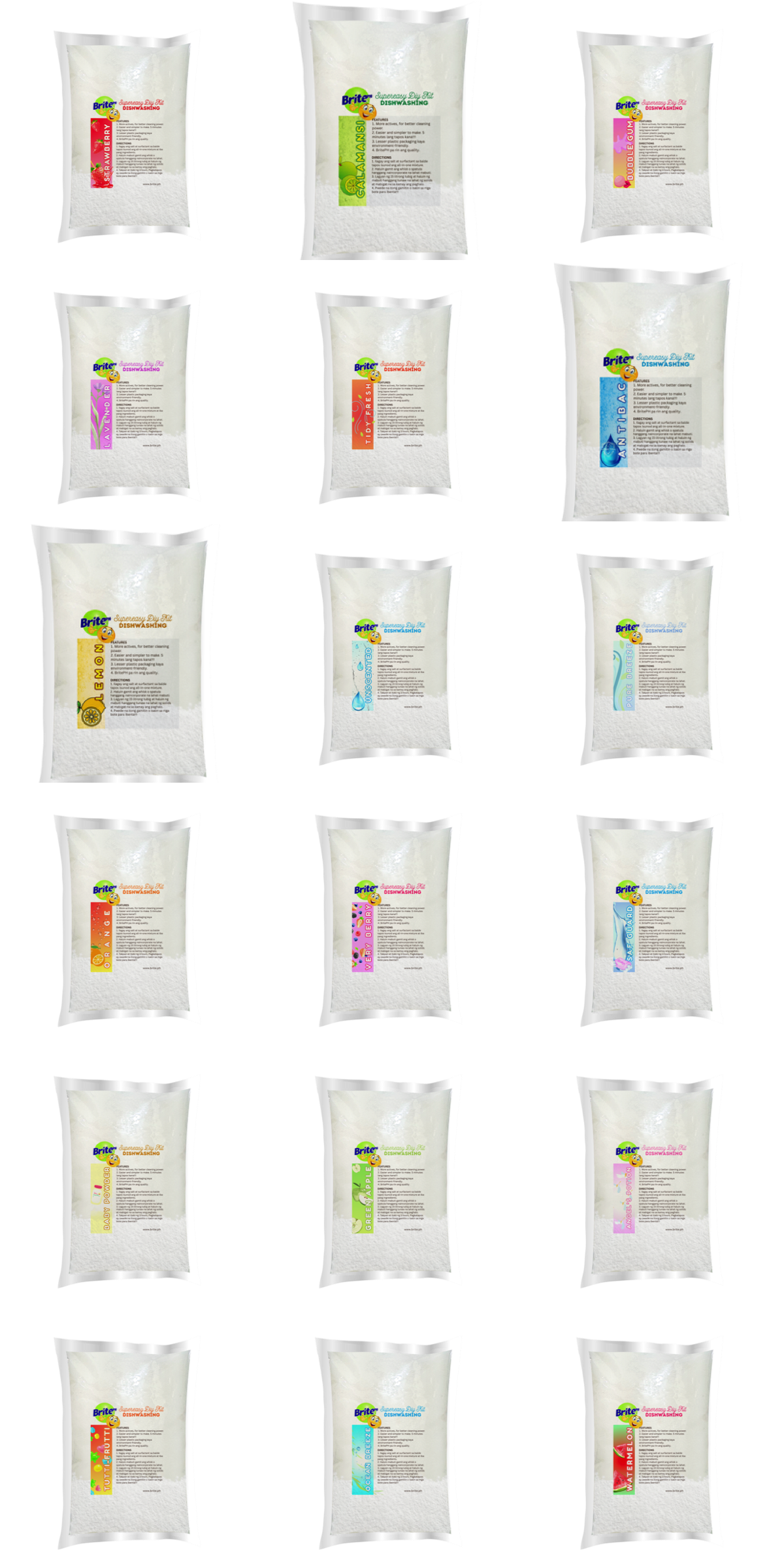 BritePH Supereasy Dishwashing Kit DIY | Shopee Philippines