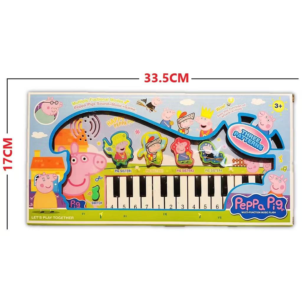 Peppa Pig Character Musical Piano Toys for Children Keyboard Boys ...