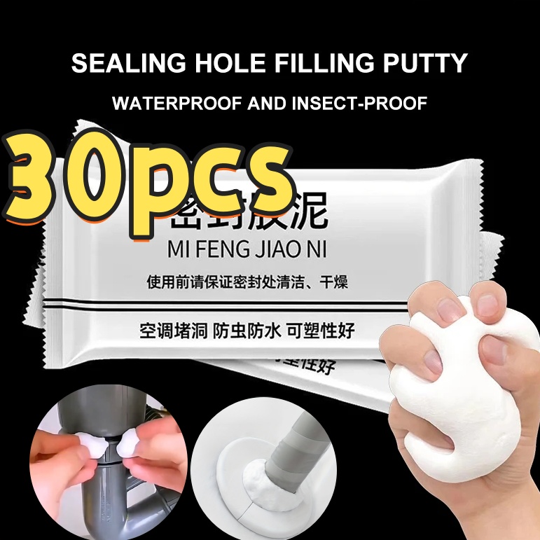 [COD] 1-30pcsBathroom Waterproof Sealant | Solid Glue Caulking Agent ...