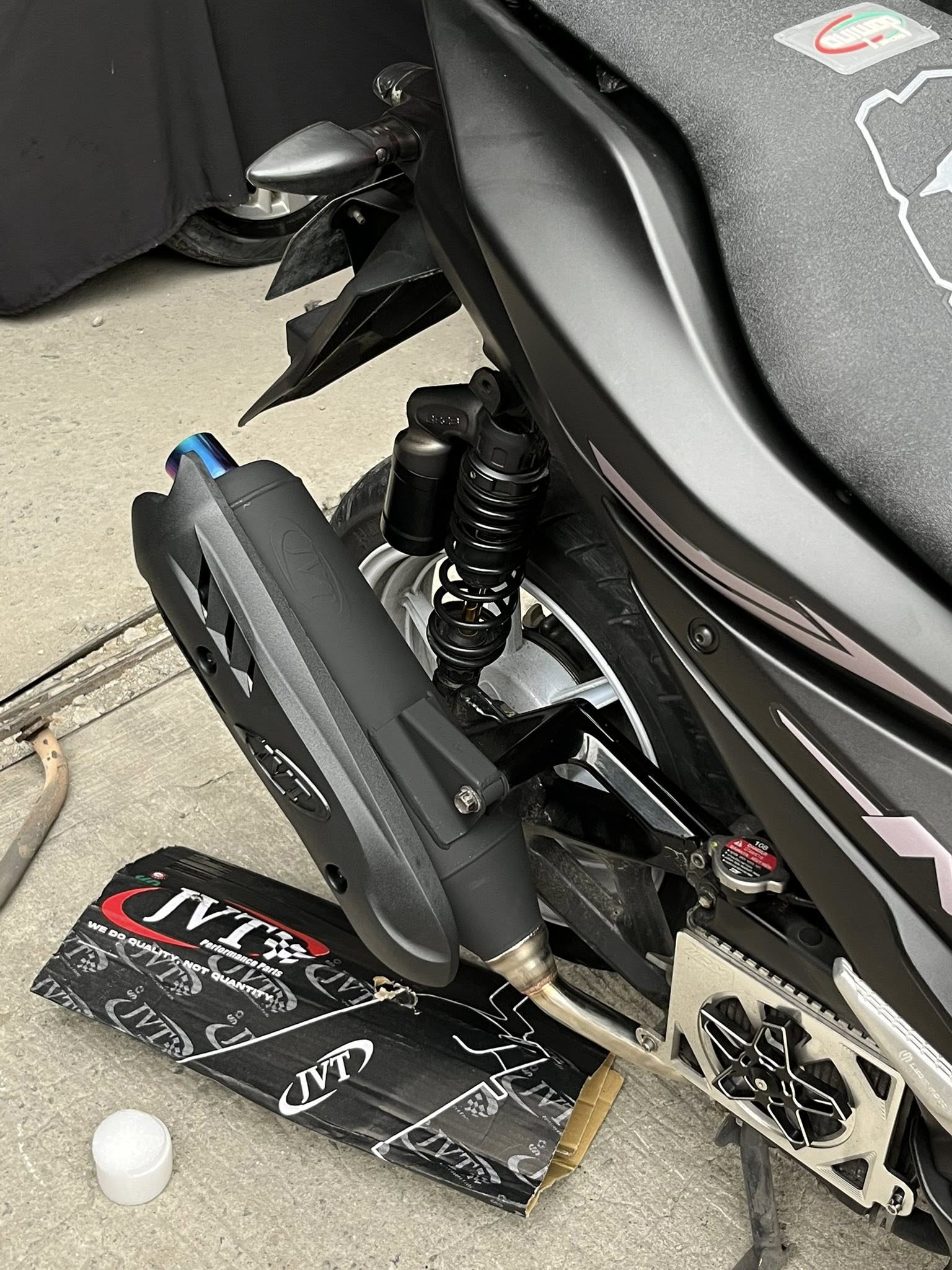 JVT V3 FULL SYSTEM EXHAUST/ VILLAIN V2 -HONDA CLICK 125/150, PCX160 ...