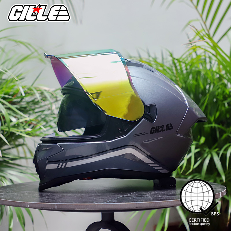 GILLE 2021 AEGIS Helmet Full Face Dual Visor For Motorcycle Helmets For ...