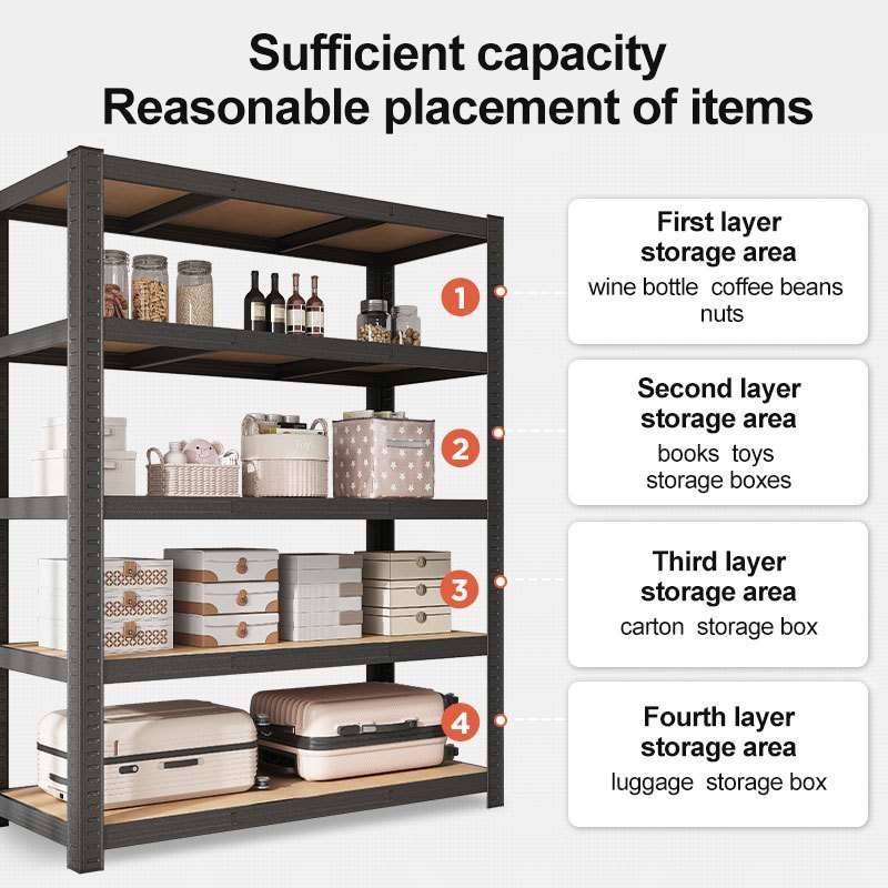 Metal Rack Steel Rack Boltless Rack Storage Shelf Metal Shelf ...