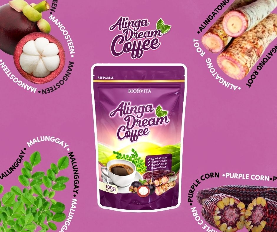 Alinga Dream Coffee Buy2 Take1 Alingatong, Mangosteen, Malungay and ...