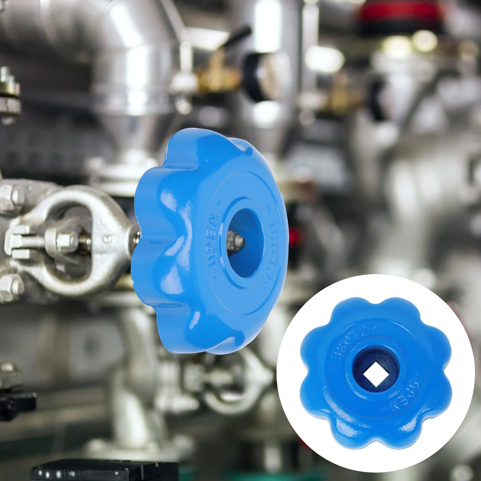 Oxygen Cylinder Handwheel Corrosion Resistant Multi Gas Compatibility ...