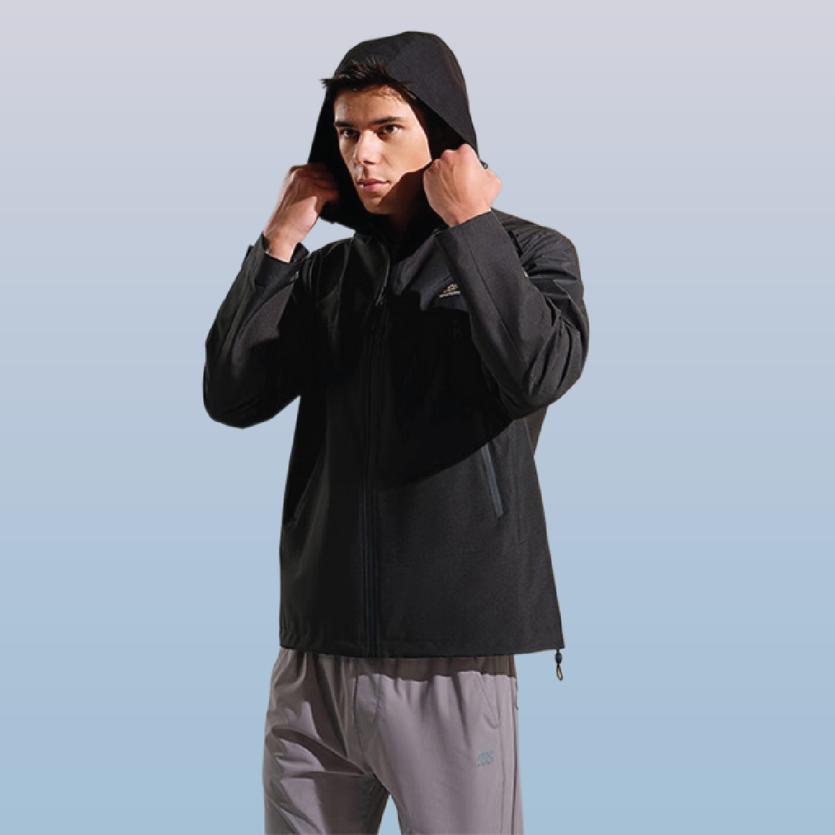 HLA Sportsday Outdoor Jacket Spring and Summer Hooded Jacket for Men ...