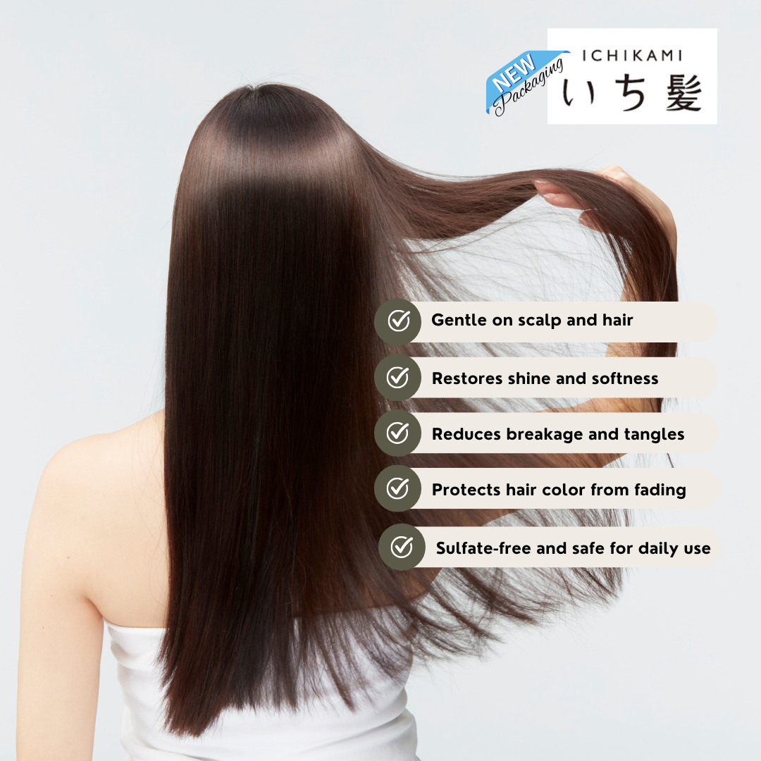 Kracie Ichikami Refill Shampoo & Conditioner – Moist, Smooth, Color ...