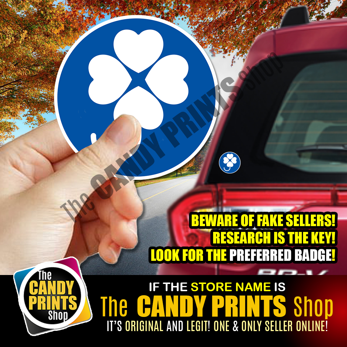 Japanese Shintai Shougai Mark Vinyl (Non-Magnetic) Car Stickers for ...