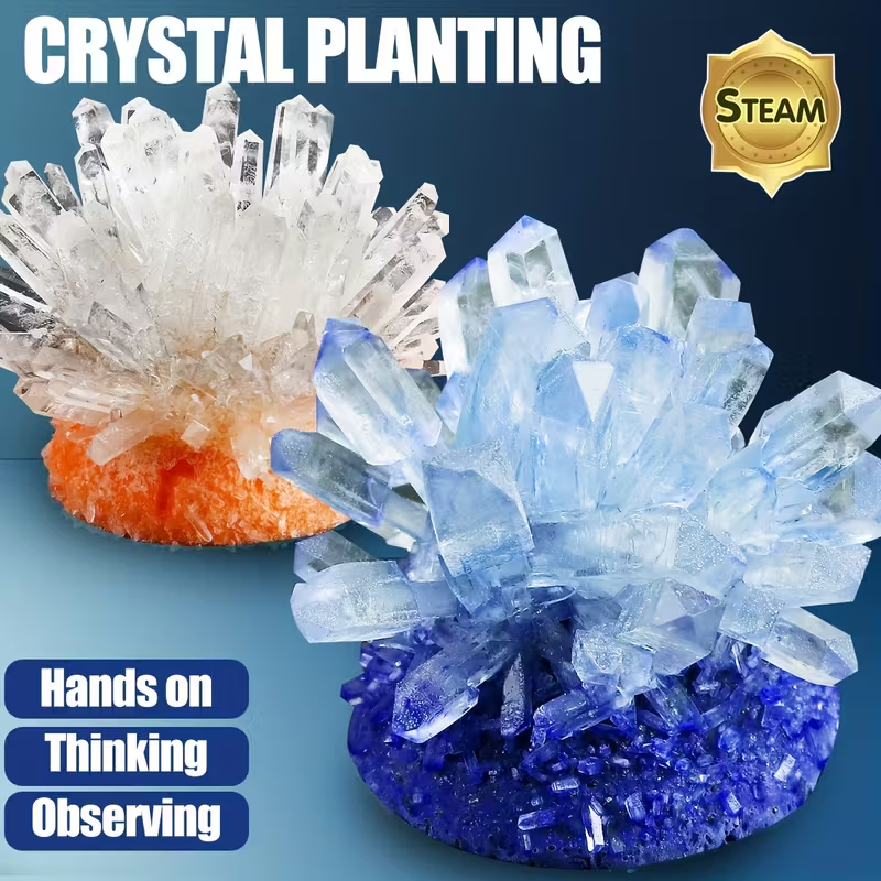 DIY crystal planting children's educational toy student science crystal ...